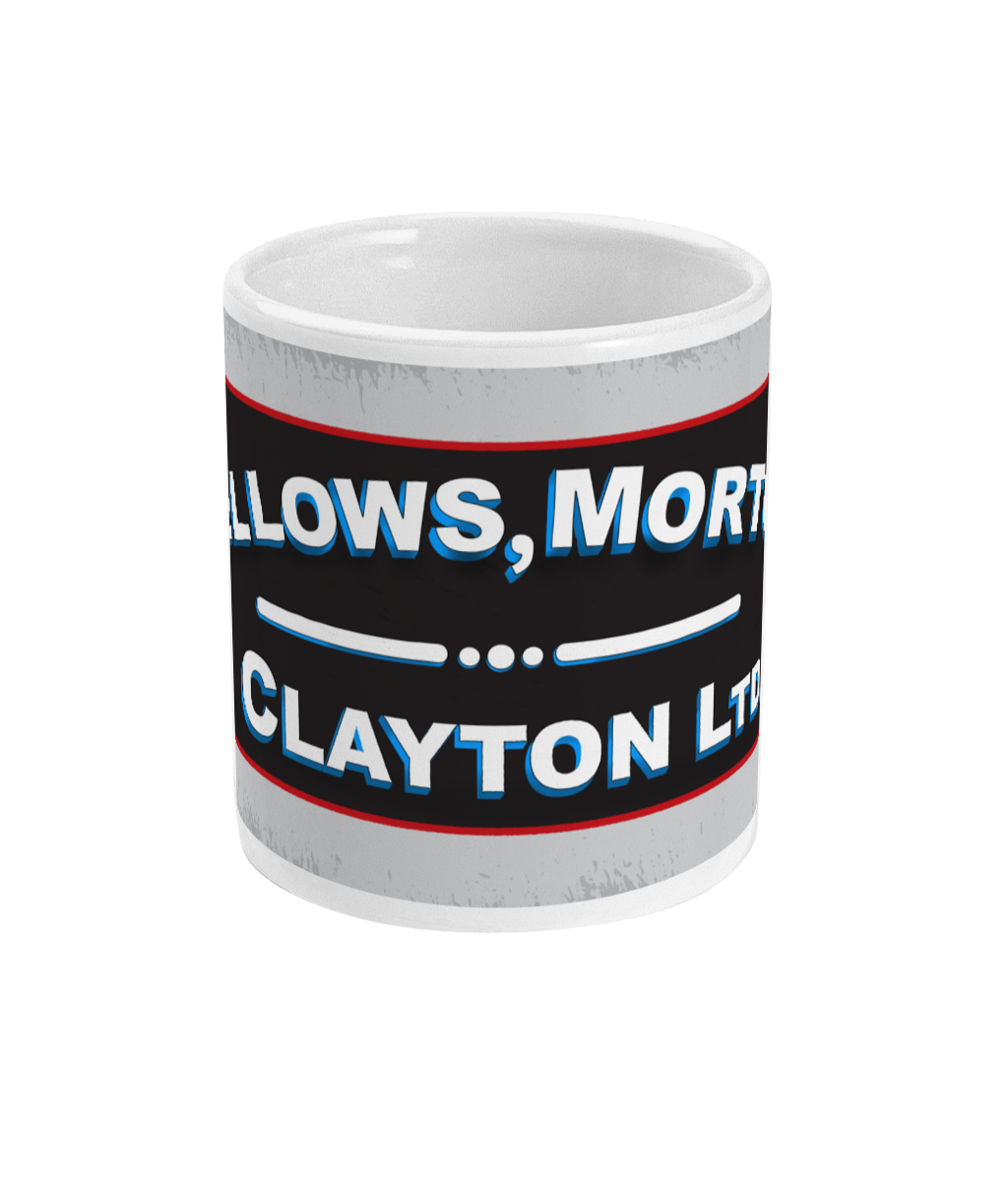Fellows, Morton & Clayton Ceramic Mug - Black, White & Red | The Canal ...